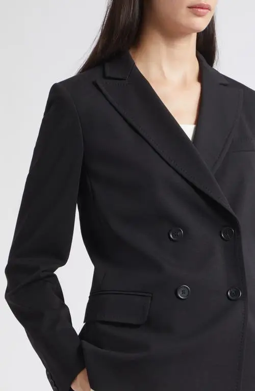 Max Mara Colibri Double Breasted Jersey Blazer