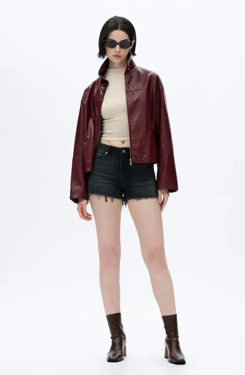 BAYEAS Mid Rise Cutoff Shorts