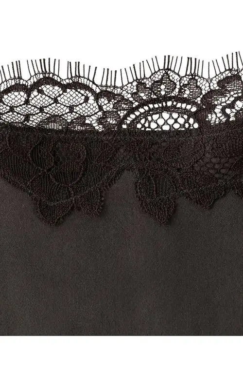 Mango Lace Satin Camisole