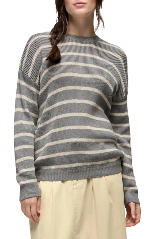 Prana Divine Day Sweater - Heather Grey