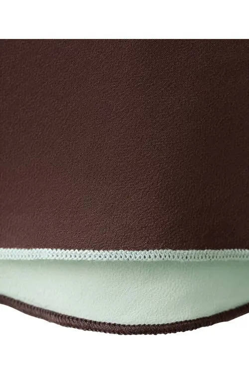 Mango Mixed Asymmetrical Top