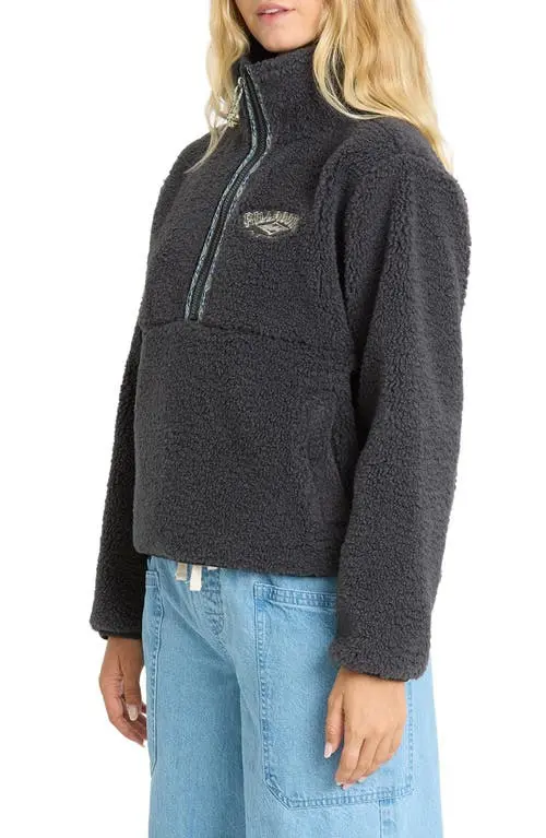 BILLABONG Horizon Quarter Zip High Pile Fleece Pullover