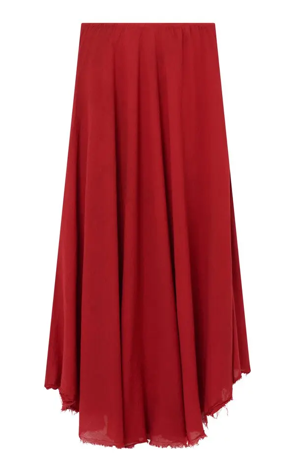 ALL THREE Elysia Gauze Maxi Skirt
