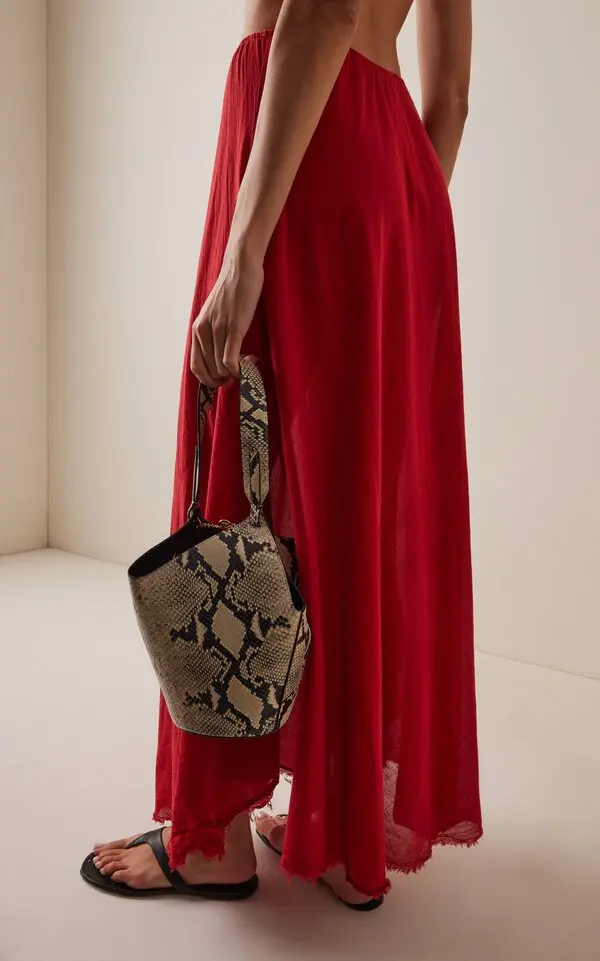 ALL THREE Elysia Gauze Maxi Skirt