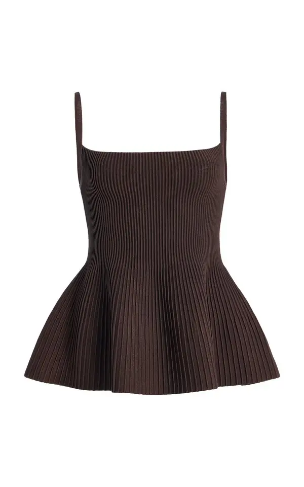 DL1961 Peplum Tank Instasculpt™ Rib