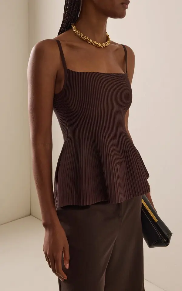 DL1961 Peplum Tank Instasculpt™ Rib