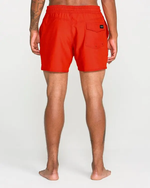 Volcom Lido Solid Trunks - Tangerine