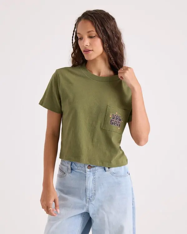 Volcom Super Melt Pocket Dial Tee