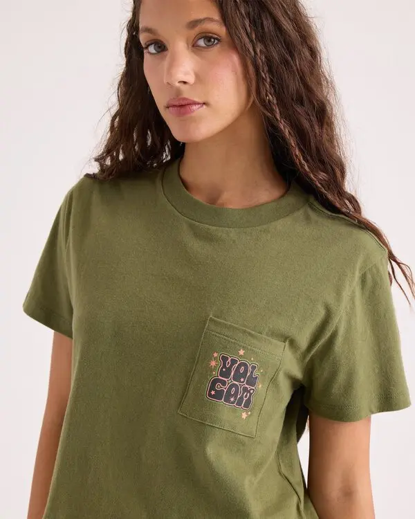 Volcom Super Melt Pocket Dial Tee