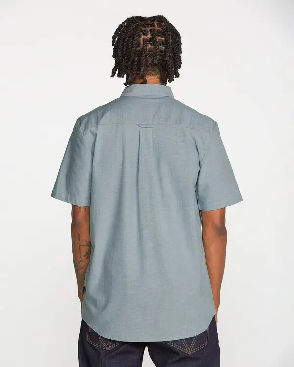 Volcom Everett Oxford Ii Short Sleeve Shirt