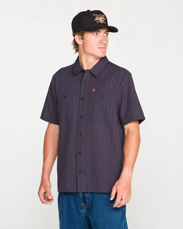Volcom Kap Out Workwear Short Sleeve Shirt