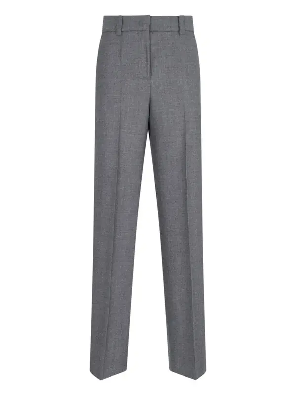 Incotex Neera" Wide Leg Virgin Wool Pants