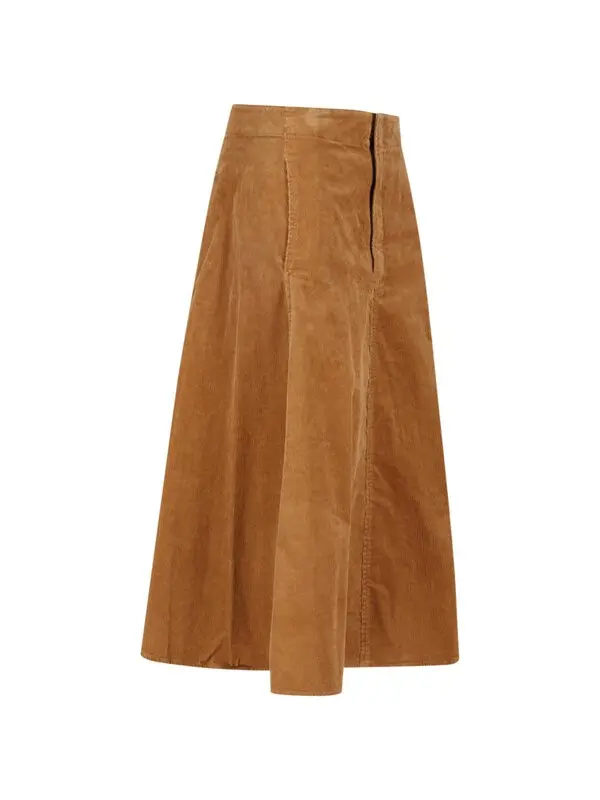 Polo Ralph Lauren Corduroy Midi Skirt