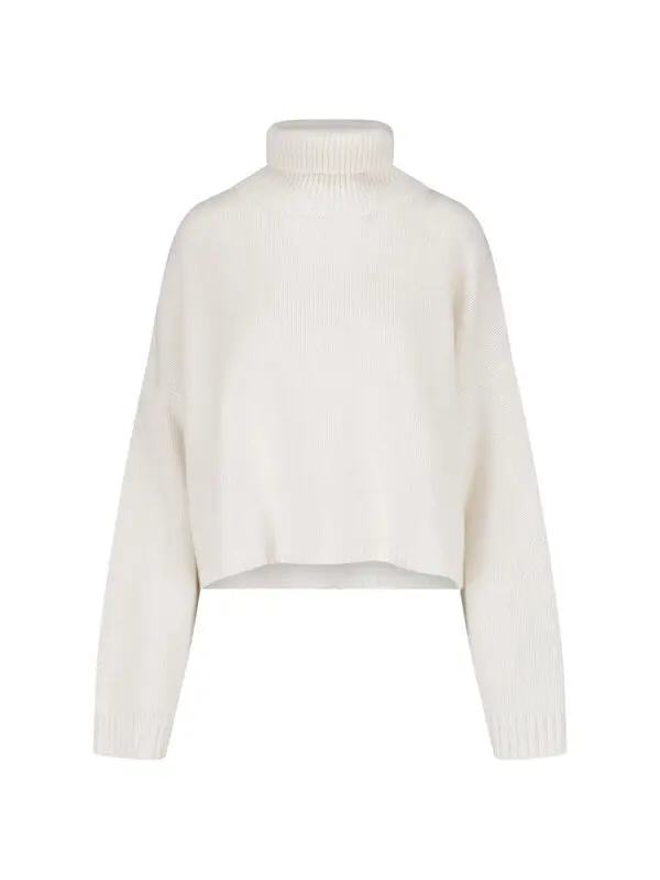 LISA YANG Cashmere Zerlina Sweater - White