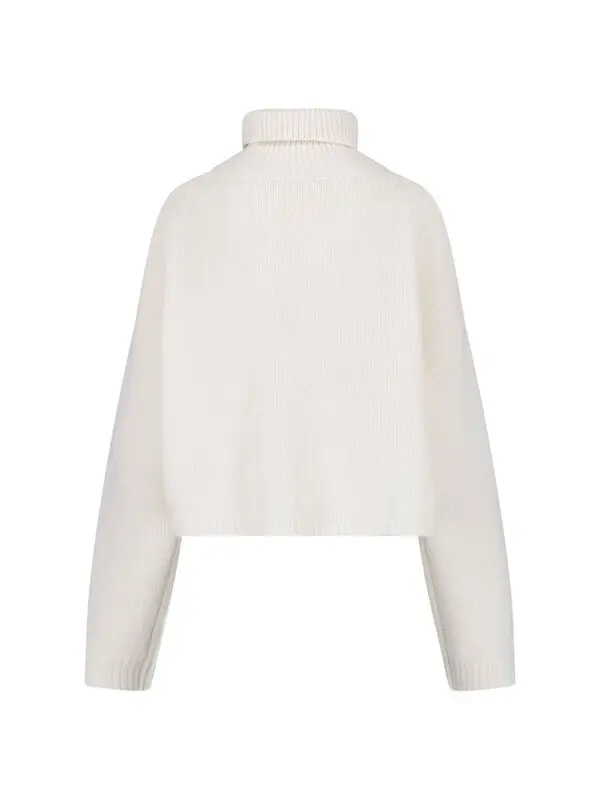 LISA YANG Cashmere Zerlina Sweater - White