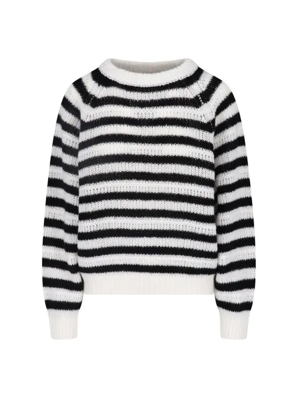 LISA YANG Striped Cashmere Sweater