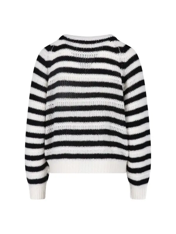 LISA YANG Striped Cashmere Sweater