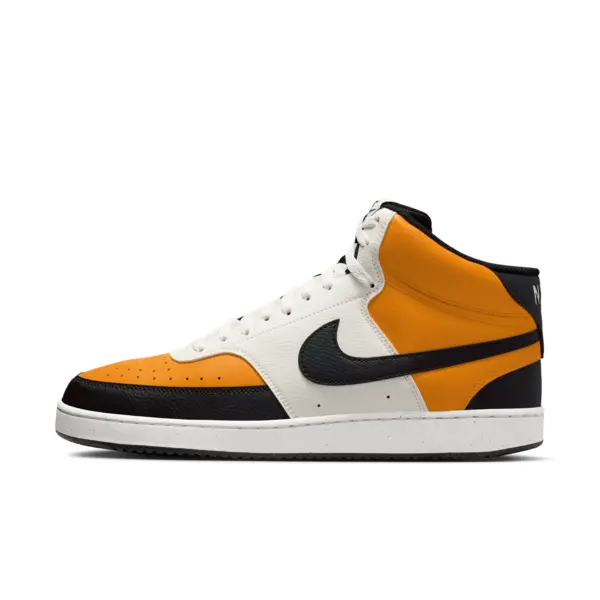 Nike Court Vision Mid Next Nature High-top Sneakers - Yellow