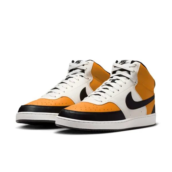 Nike Court Vision Mid Next Nature High-top Sneakers - Yellow