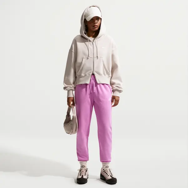 Nike Sportswear Club Fleece Mid-rise Jogger Pants - Purple