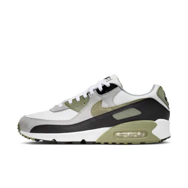 Nike Max 90 "summit /light Pumice/black/silver Sage" Athletic Shoes - White