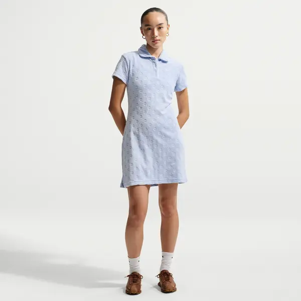 Nike Sportswear Chill Terry Dress - Blue