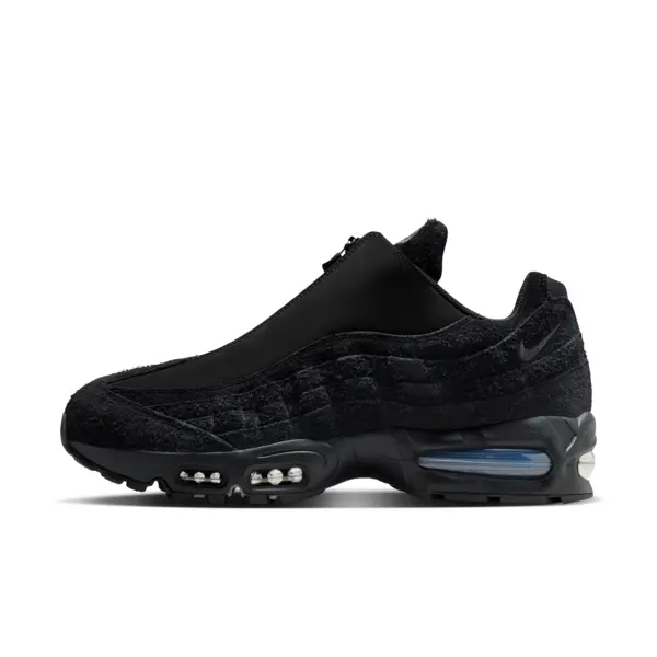 Nike Max 95 Big Bubble Zip Up Sneakers - Black