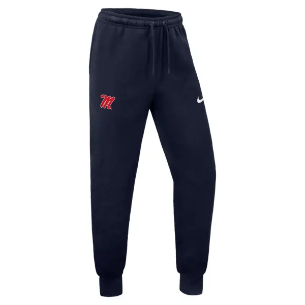 Nike College Club Fleece Jogger Pants - Blue