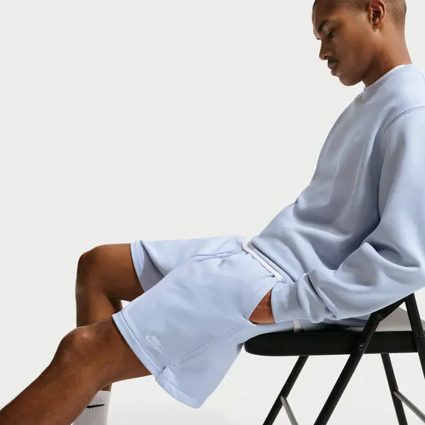 Nike Club French Terry Flow Shorts - Blue