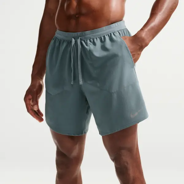 Nike Dri-fit 7" 2-in-1 Running Shorts - Grey