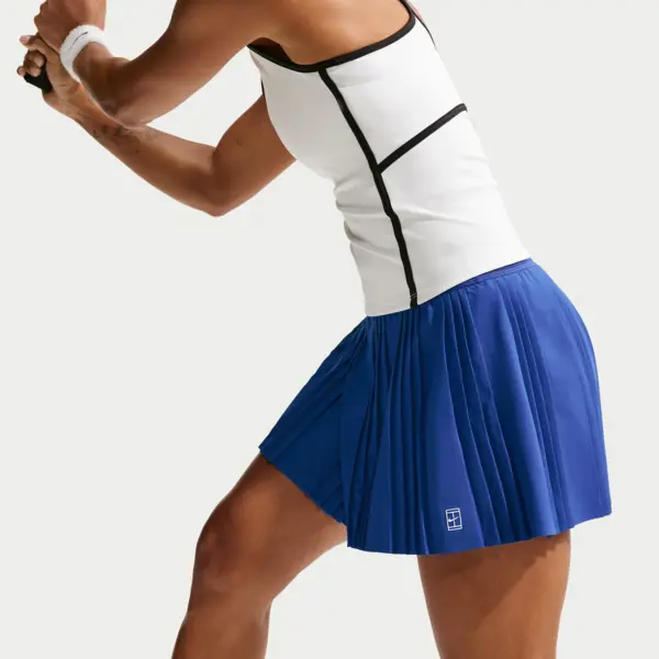 Nike Court Advantage Dri-fit Pleated Tennis Skirt - Blue