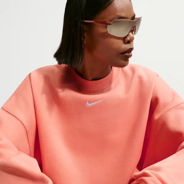 Nike Collection Essentials Oversized Fleece Crew Sweatshirt