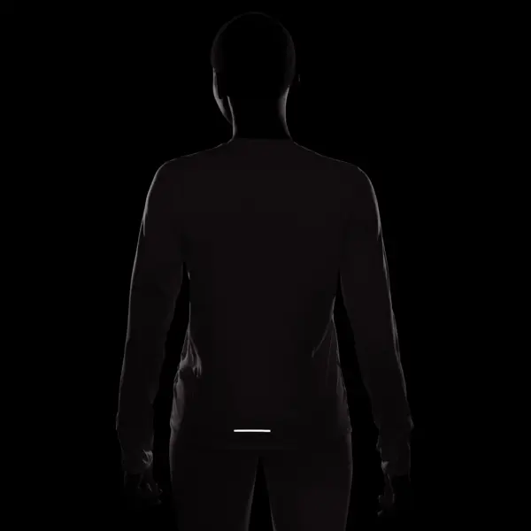 Nike Dri-fit Swift Element Uv Long Sleeve Running Top