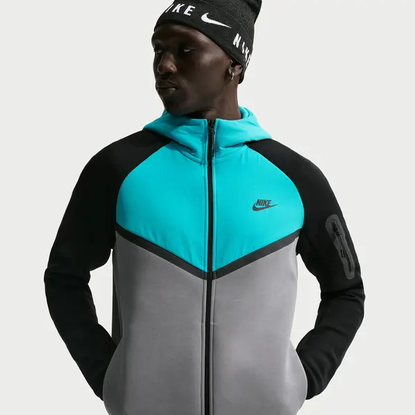 Nike Tech Fleece Windrunner Full-zip Jacket - Grey