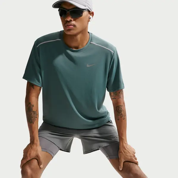 Nike Miler Dri-fit Short-sleeve Running Top