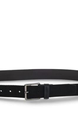 BOSS X Aston Martin Perforated Suede Belt