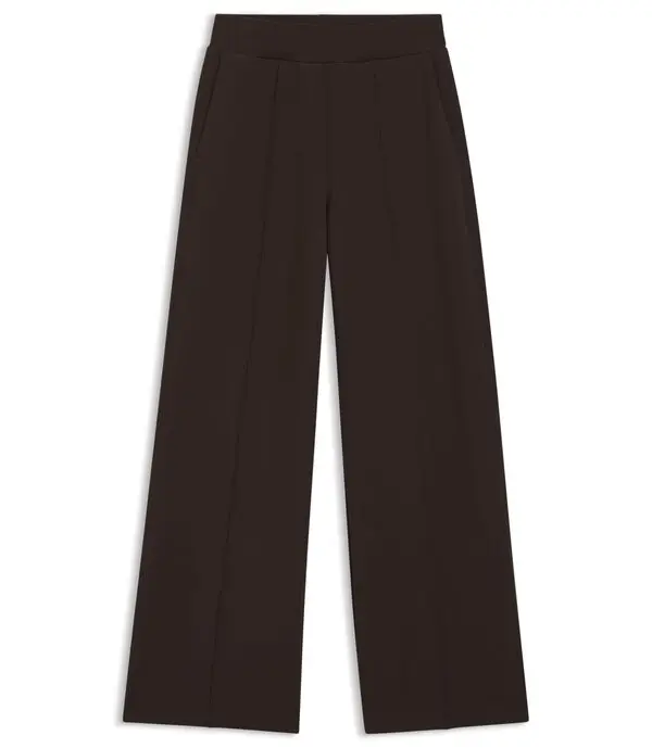 BOSS Wide-leg Relaxed-fit Pants With Embroidered Double B Logo