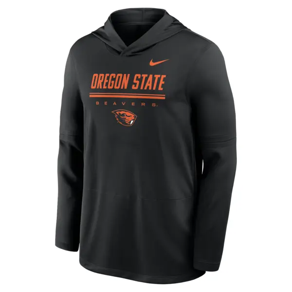Nike College Dri-fit Lightweight Hoodie - Black