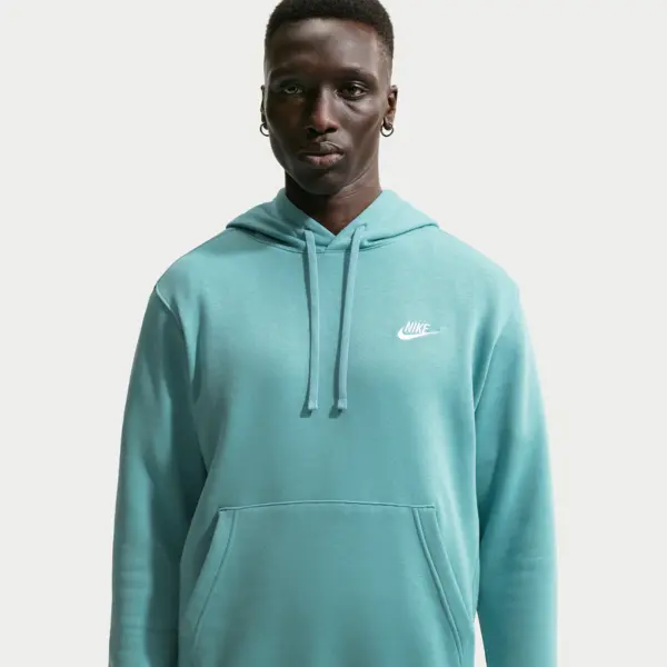 Nike Sportswear Club Fleece Pullover Hoodie - Blue