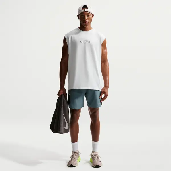 Nike Miler Dri-fit 7" Brief-lined Running Shorts
