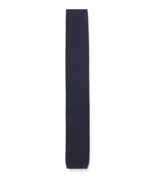 BOSS Jacquard-patterned Wool Neck Tie