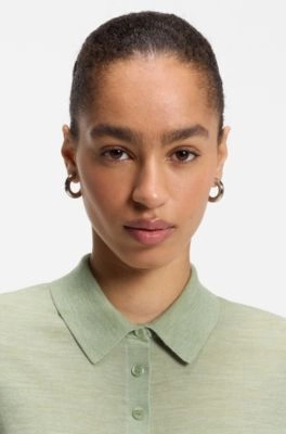 BOSS Superfine Merino Wool Knit Polo