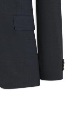 BOSS Two-piece Slim-fit Suit In Performance-stretch Fabric