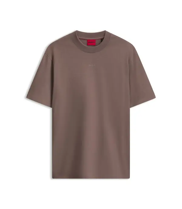 Hugo Relaxed-fit T-shirt With Centered Logo Detail