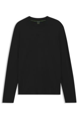 BOSS Porsche X Long-sleeved T-shirt With Glossy Logo