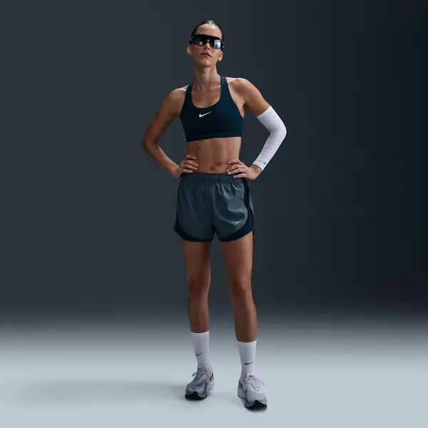 Nike Tempo Dri-fit Mid-rise Running Shorts - Blue