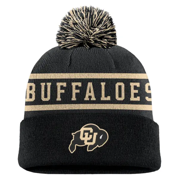 Nike Colorado Peak College Cuffed Pom Beanie