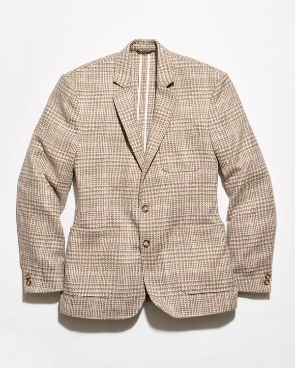 Billy Reid Exploded Glen Plaid Archie Jacket