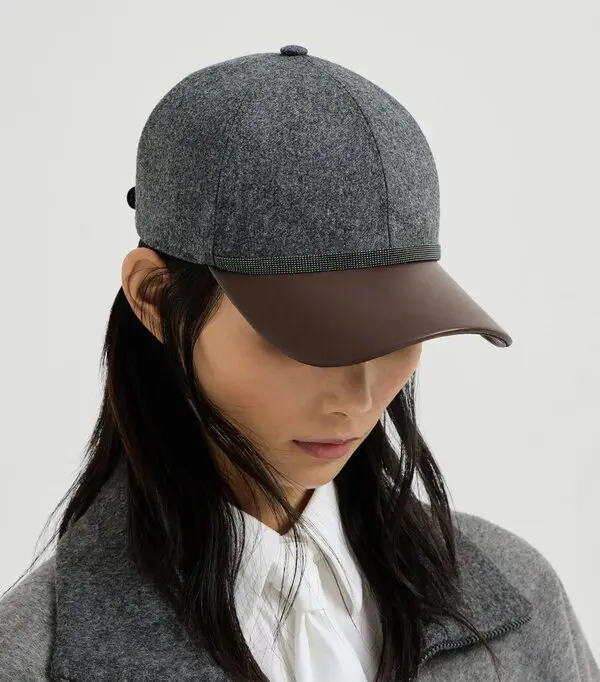 Brunello Cucinelli Virgin Wool Baseball Cap