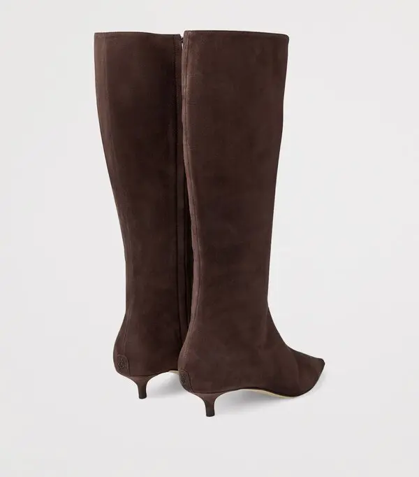 JIMMY CHOO Amis 35 Suede Knee-high Boots